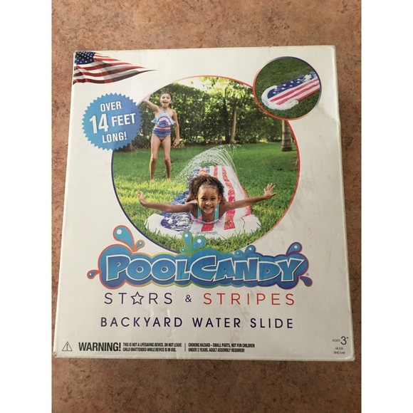 Pool Candy | Toys | Pool Candy Stars And Stripes Waterslide | Poshmark